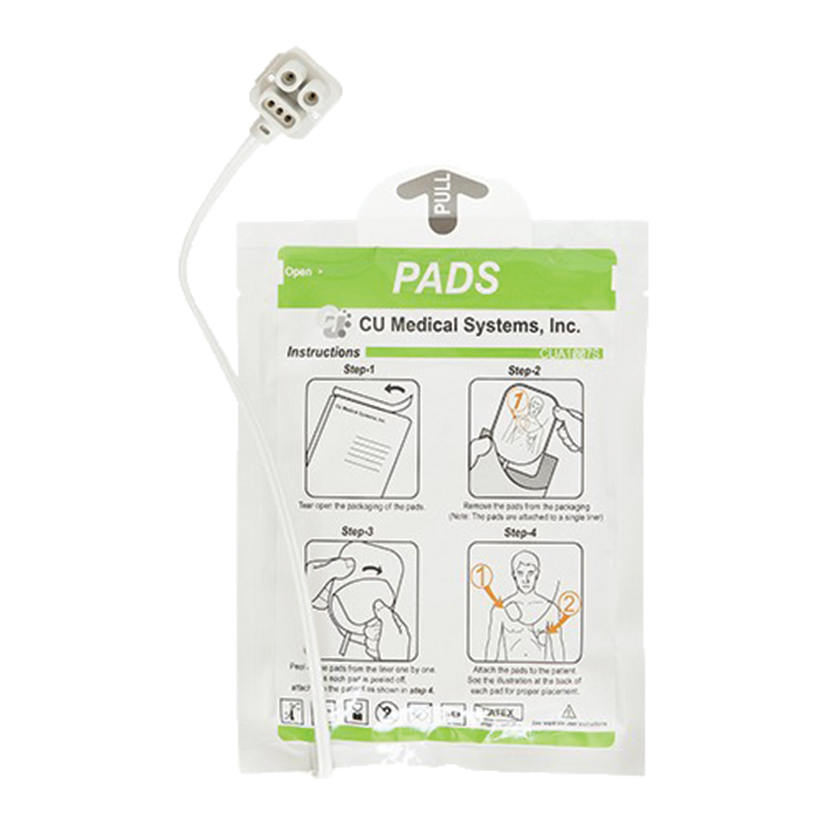 CU Medical SP-1 Adult Defibrillator Pads