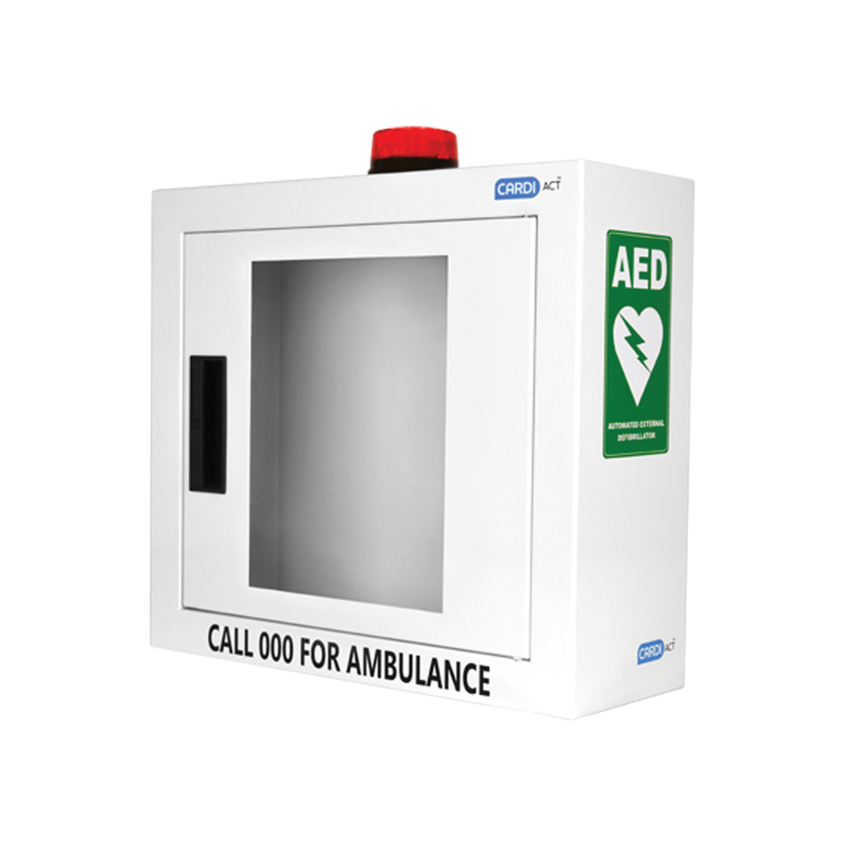 Buy CardiAct Defibrillator Cabinet with Strobe and Alarm Online