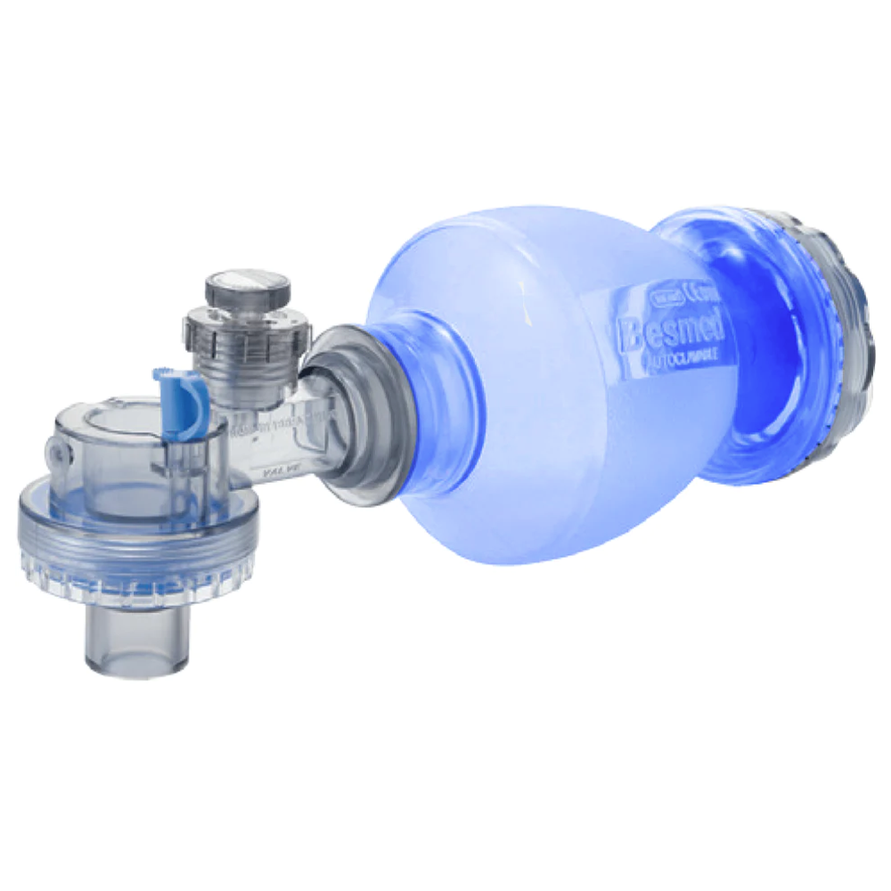 Besmed Single Use Resuscitator Set with H20 Pop Off
