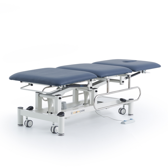 Pacific Medical 3 Section Medical Treatment Couch with Side Rails