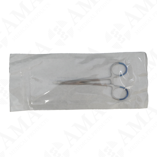 Aaxis Forceps Halstead Mosquito Curved 12.5cm Sterile Disposable