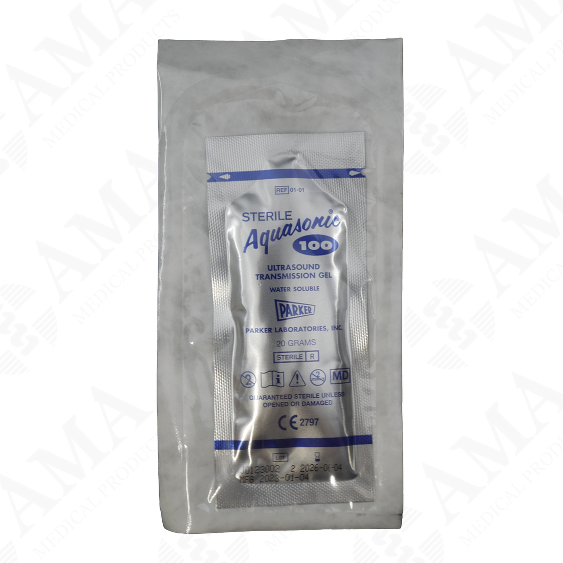 Aquasonic 100 Ultrasound Gel 20gm Sachets Sterile