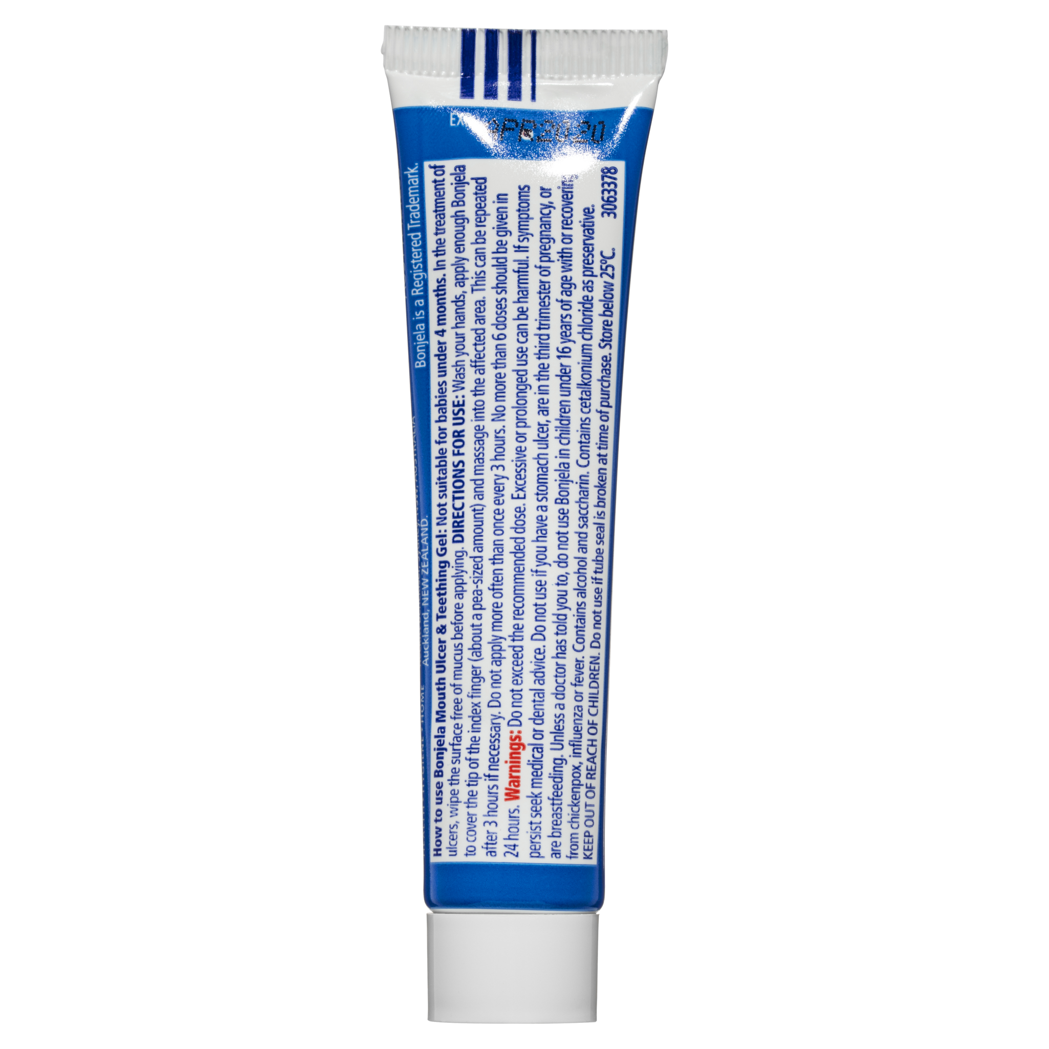 Bonjela Mouth Ulcer and Teething Gel 87mg/g Choline Salicylate 15g