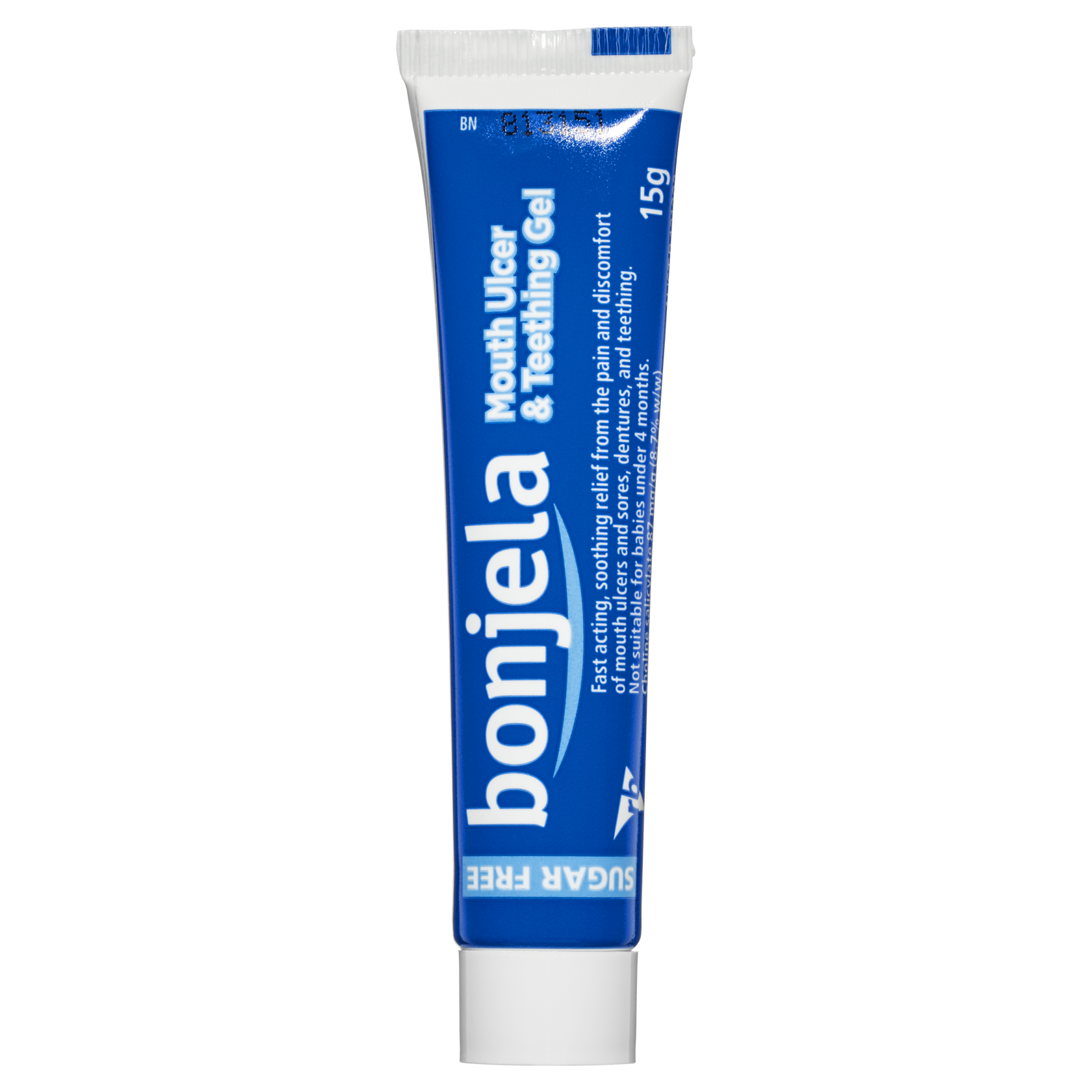 Bonjela Mouth Ulcer and Teething Gel 87mg/g Choline Salicylate 15g