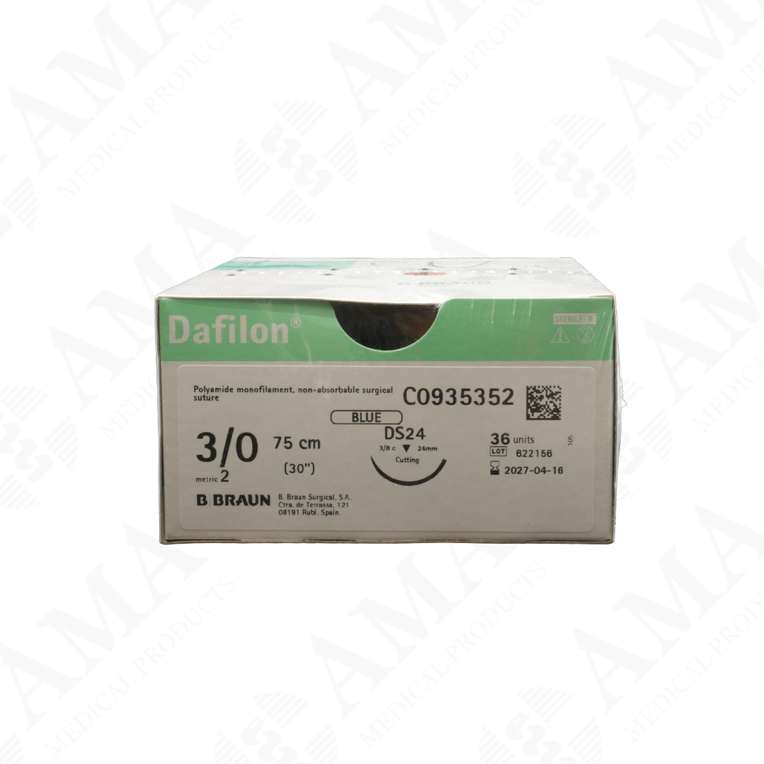 Buy B.Braun Dafilon Non-Absorbable Monofilament Suture Online