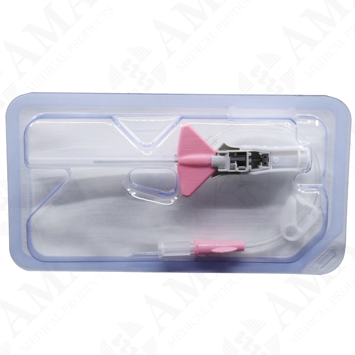 BD Nexiva Closed IV Cannula System Single Port 20G x 1" Pink High Flow