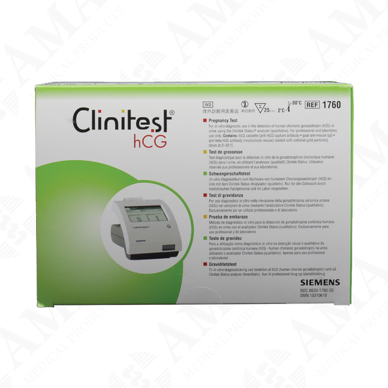 Siemens Clinitest hCG Assay Test Kit