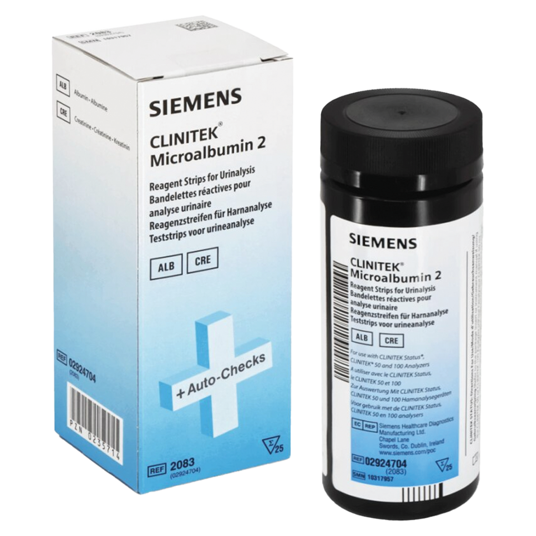 Siemens Clinitek Microalbumin 2 Reagent Strips