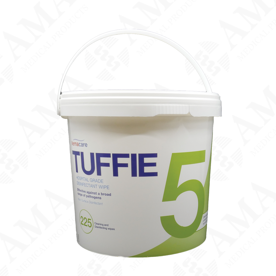 Vernacare Tuffie 5 Universal Sanitising, Cleaning & Disinfectant Wipe
