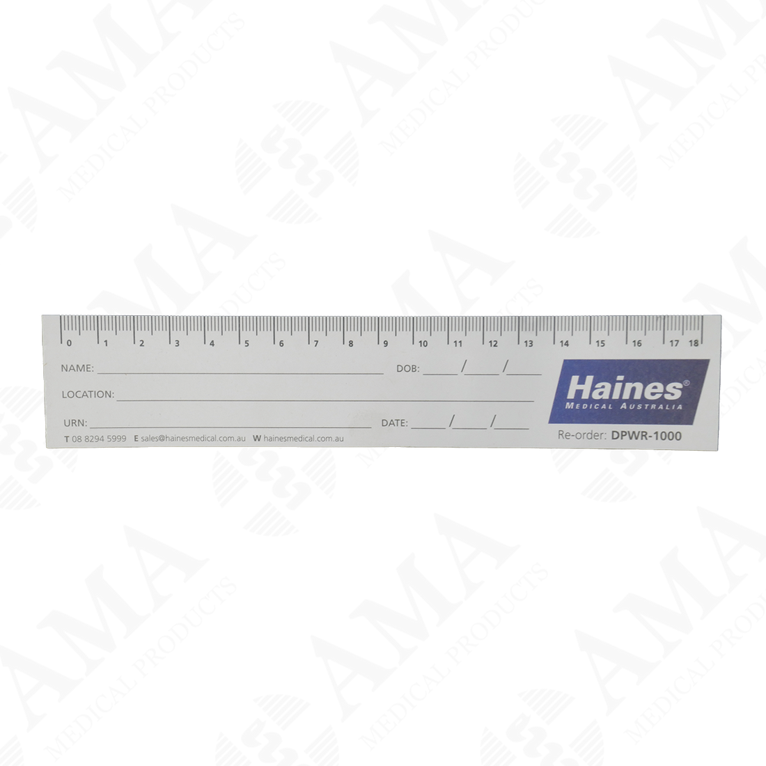 Haines Recyclable Paper Wound Ruler