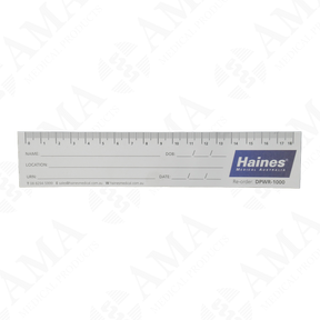 Haines Recyclable Paper Wound Ruler