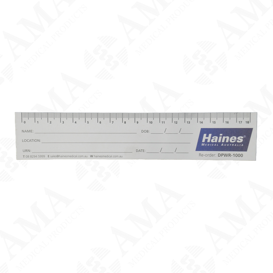 Haines Recyclable Paper Wound Ruler