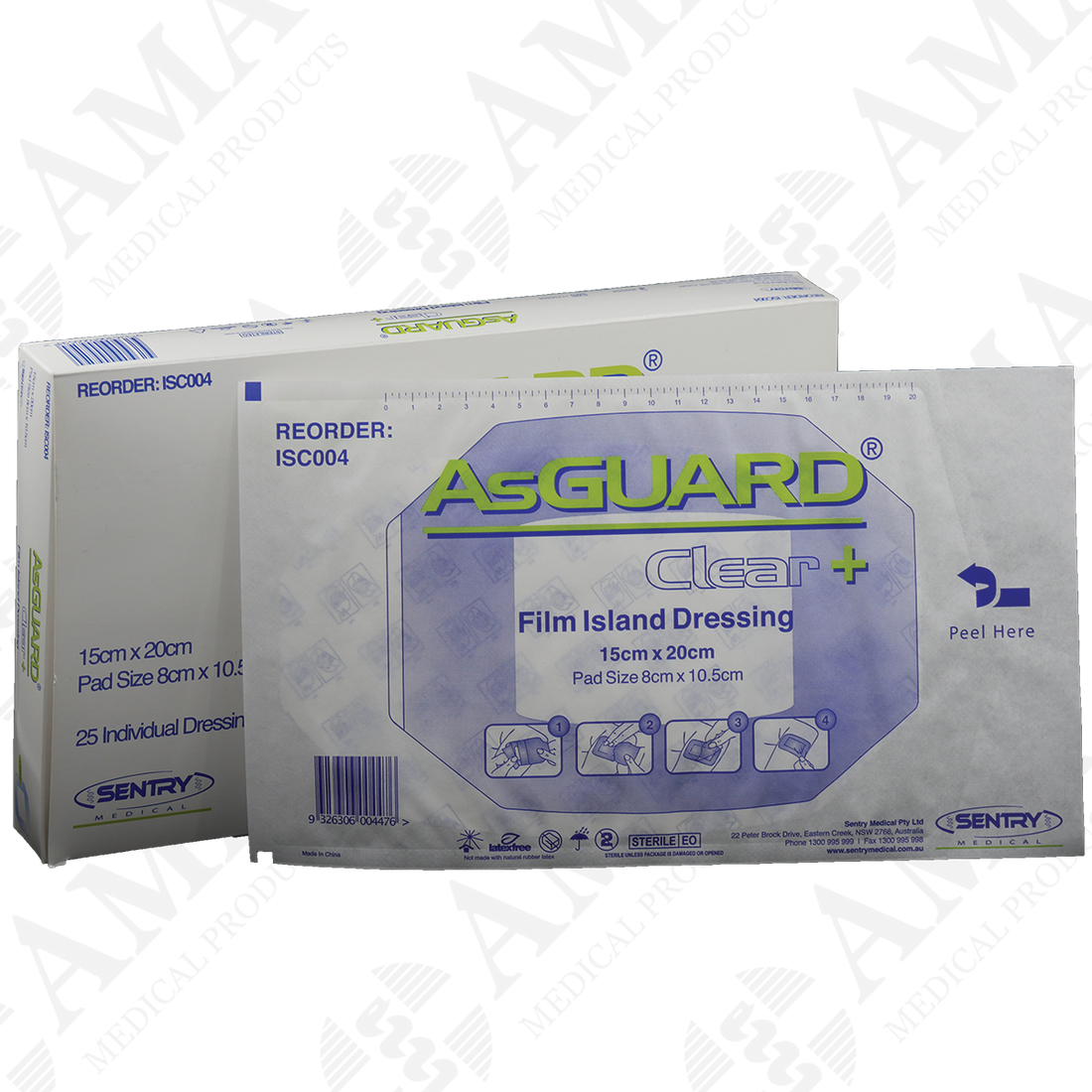 Buy Sentry Medical AsGUARD Clear Island Dressing Online