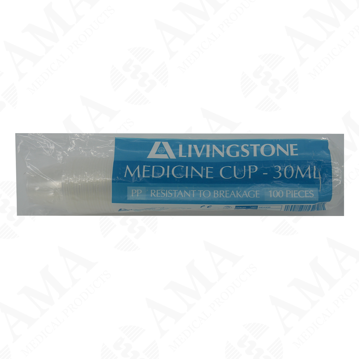 Livingstone Medicine Measure Cup 30mL with 5 mL graduation