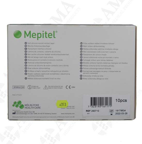 Buy Molnlycke Mepitel Contact Layer Online