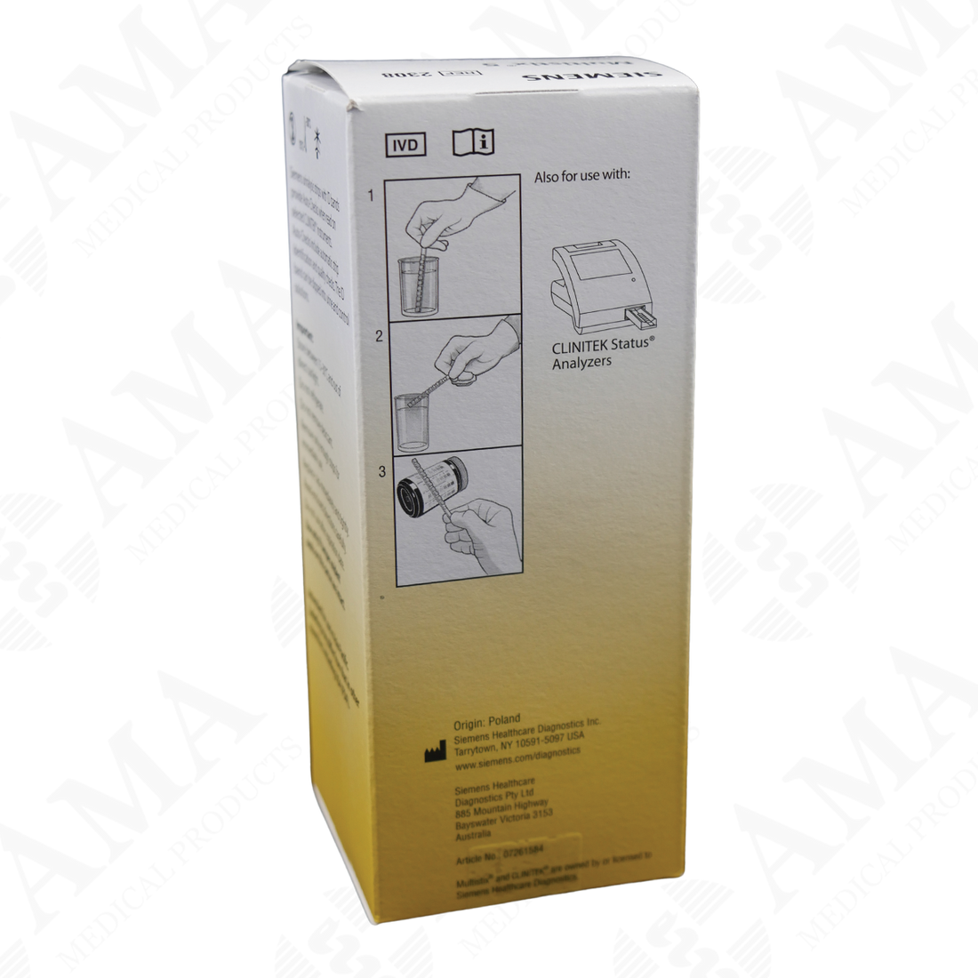 Buy Siemens Multistix 5 Test Strip Point Of Care Urinalysis Online