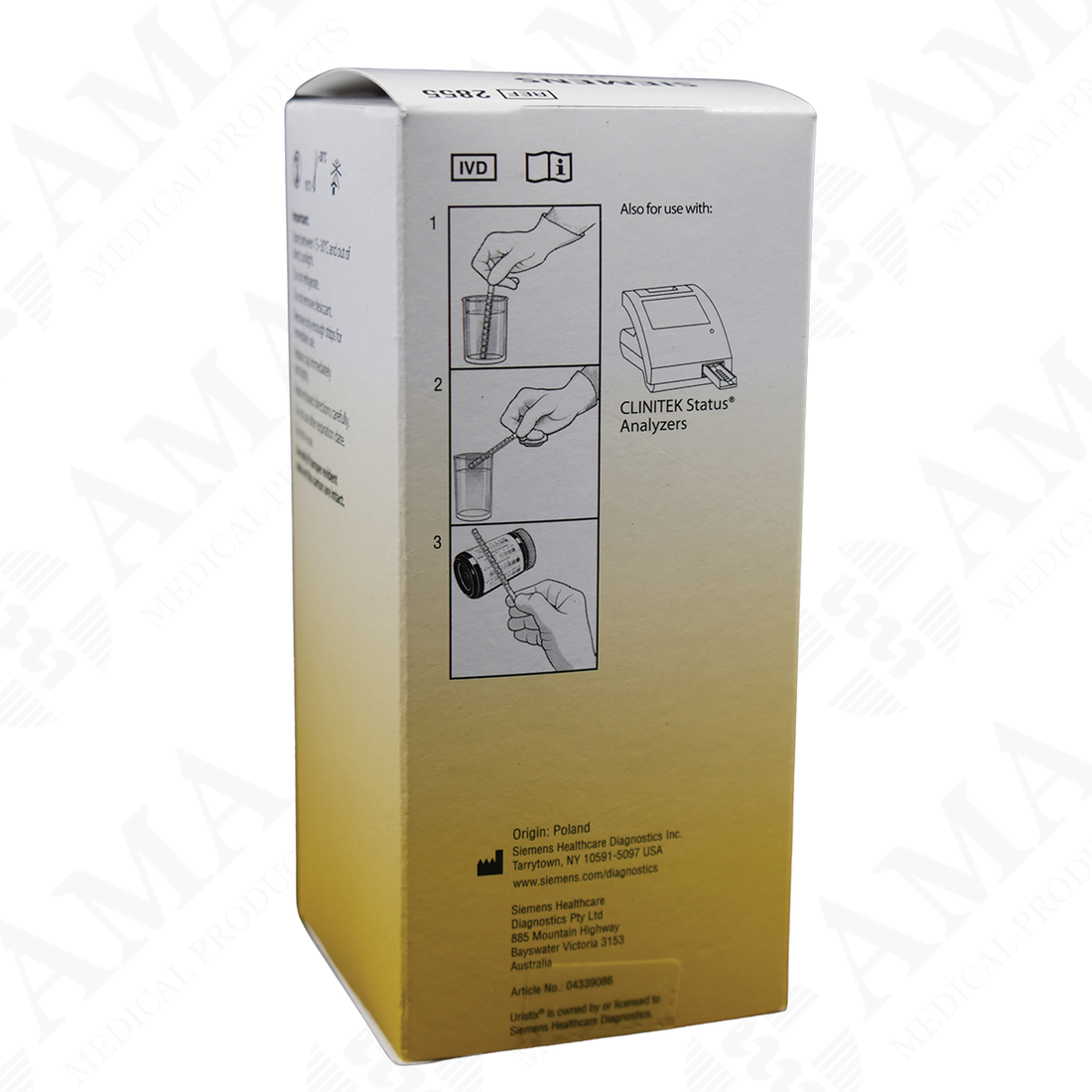 Buy Siemens Uristix Urinalysis Testing Strip Online